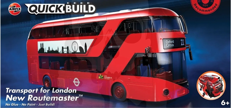 Battle-Models > Airfix J6050 Quickbuild - London New Routemaster Bus